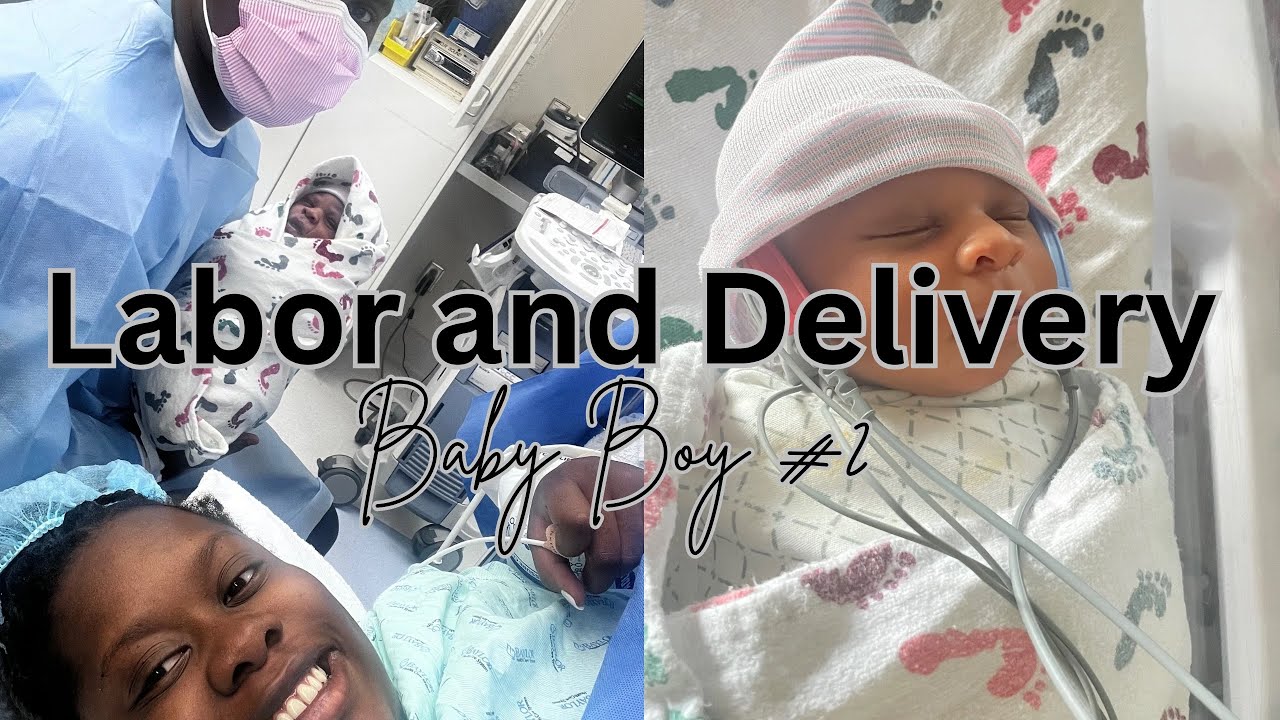 PREGNANCY VLOG | LABOR AND DELIVERY FOR BABY #2 - YouTube