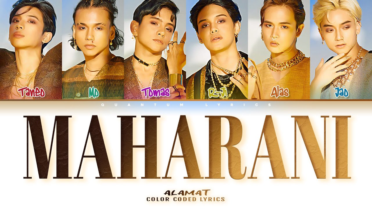 ALAMAT 'Maharani' Color Coded Lyrics (Fil/Eng) - YouTube