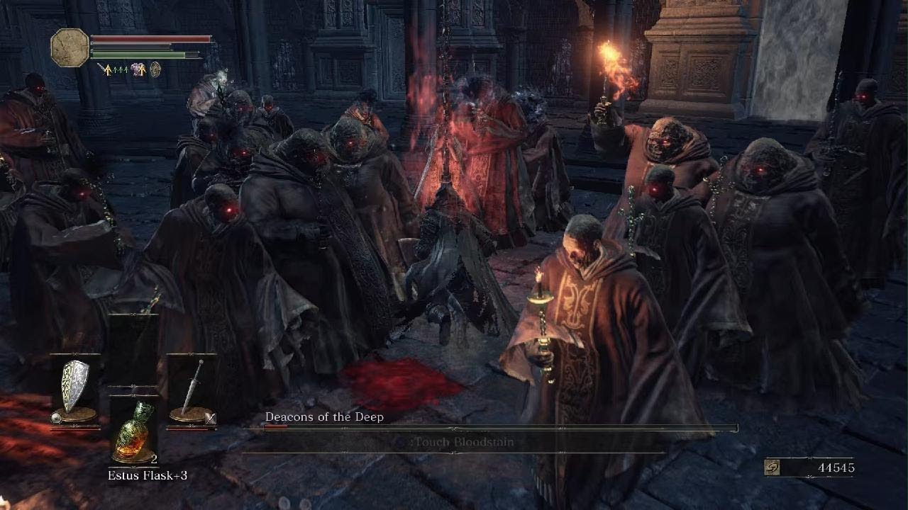 Dark Souls 3: Deacons of the Deep SL1 - YouTube