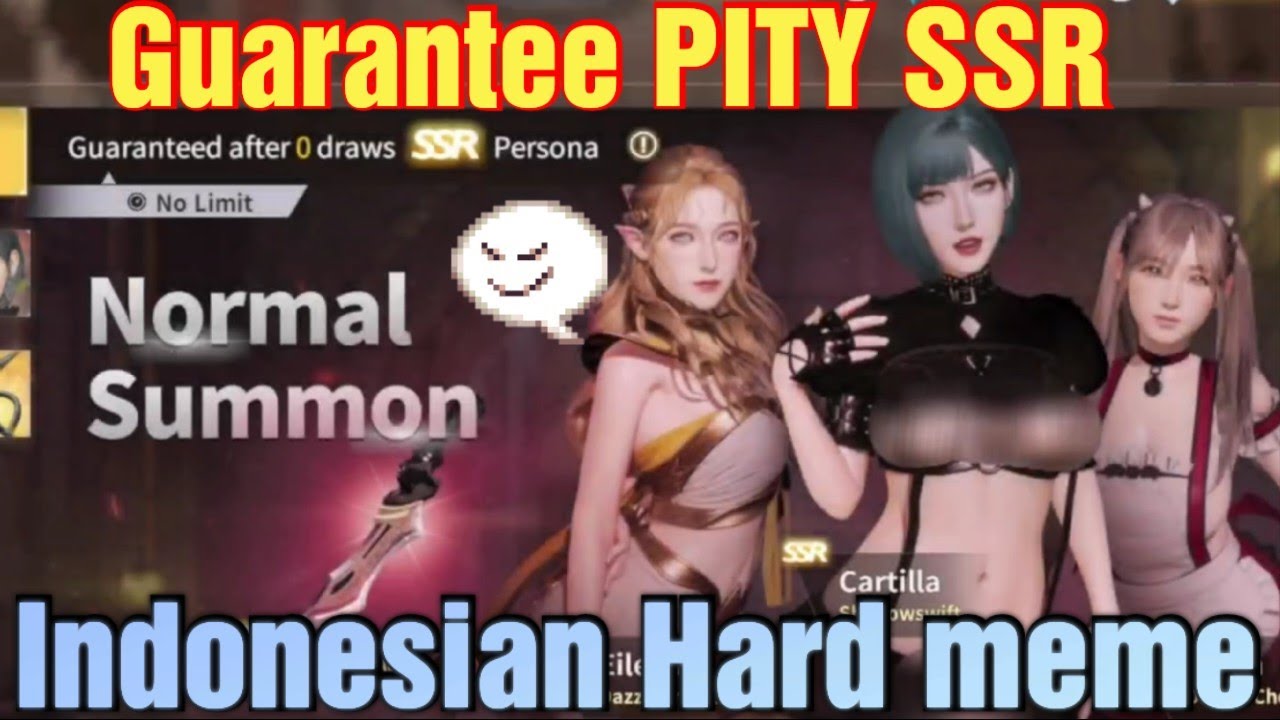 Rise Of Eros My Guarantee SSR PITY Summon 0 Draw from Normal Summon Banner - YouTube