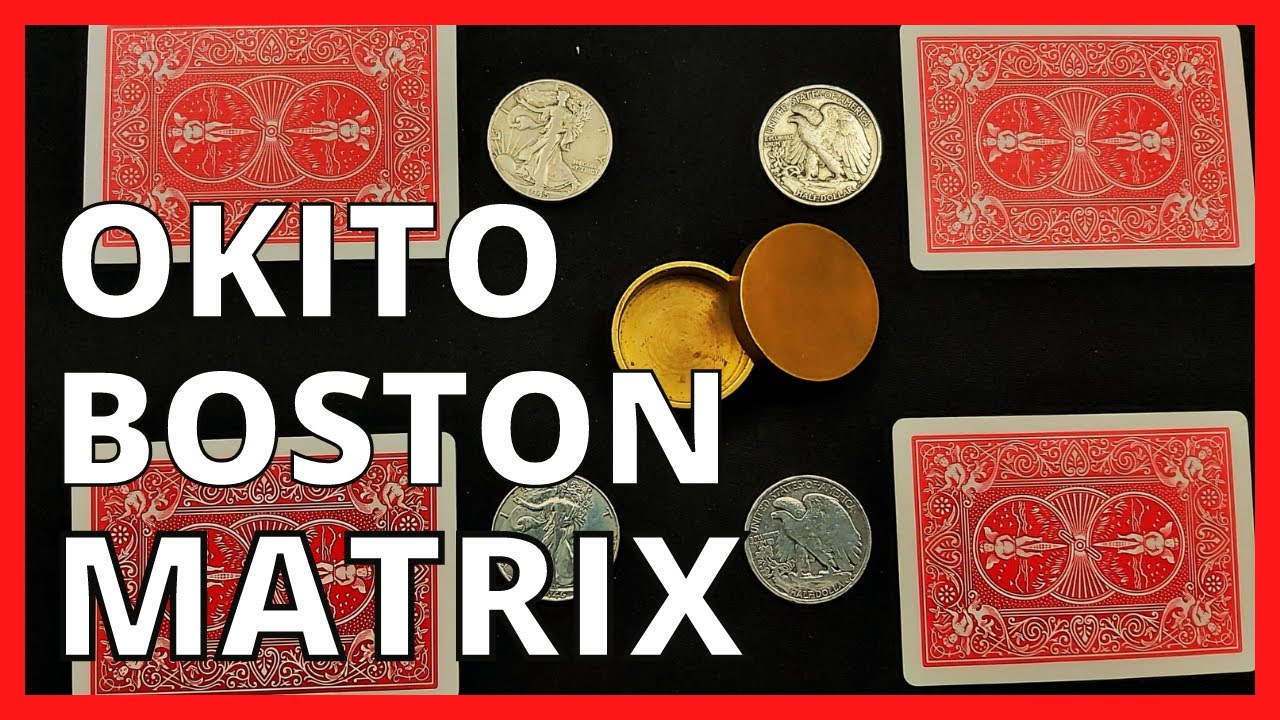 🔴BOSTON MATRIX - MAGIA con MONEDAS. Mi rutina con la 🎁 CAJA OKITO ...