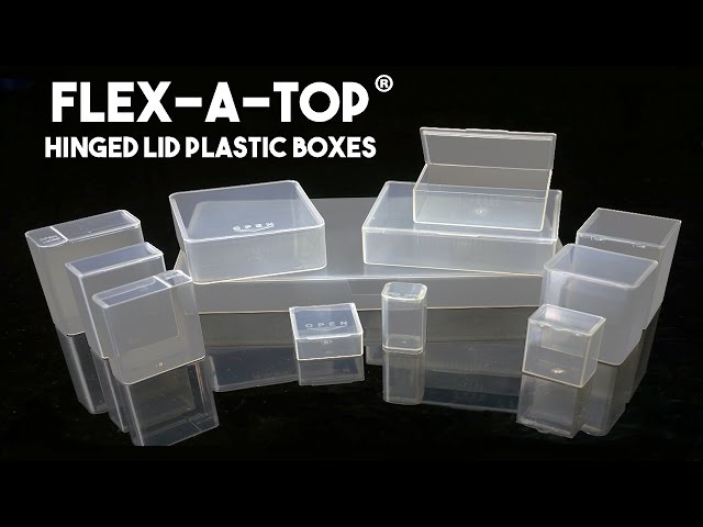 Small Hinged Plastic Boxes