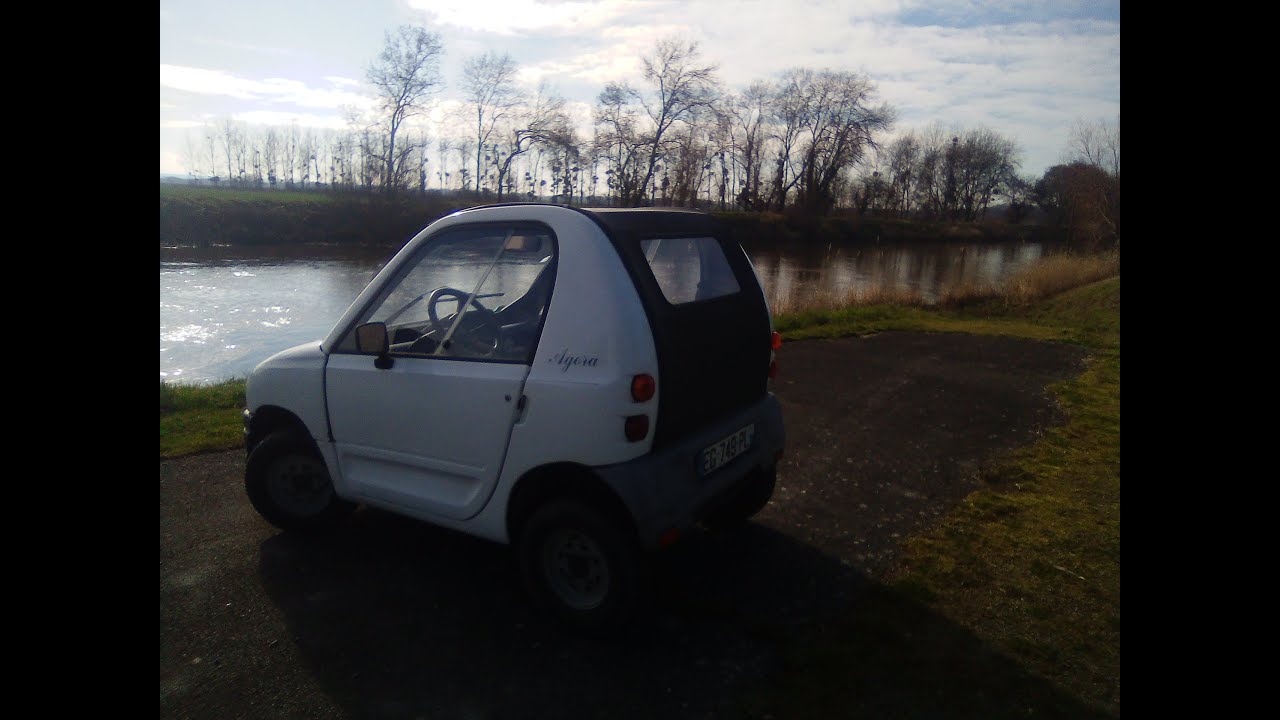 Balade Voiturette Erad Agora électrique - YouTube