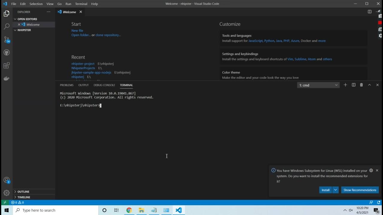NodeJS blueprint uses NestJs TypeScript framework for backend ...