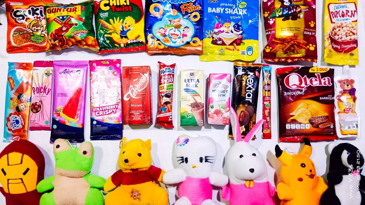 #thebest hunting mainan |chiki es krim upin ipin ironman mobil tayo ...