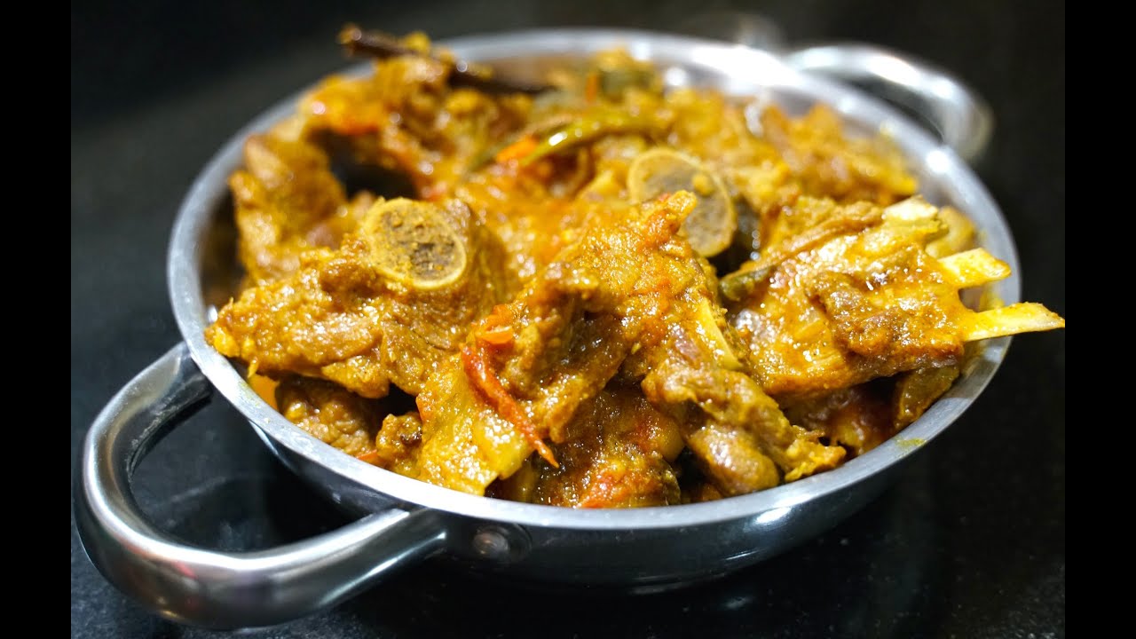 Mutton Masala - Indian Lamb Curry - How to Make Mutton Curry - Youtube ...