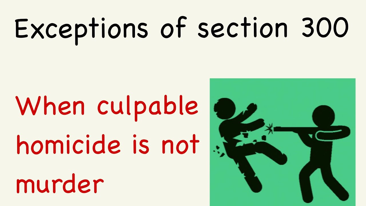 Exceptions of Section 300 IPC/illustrations KM Nanavati case Poonai ...