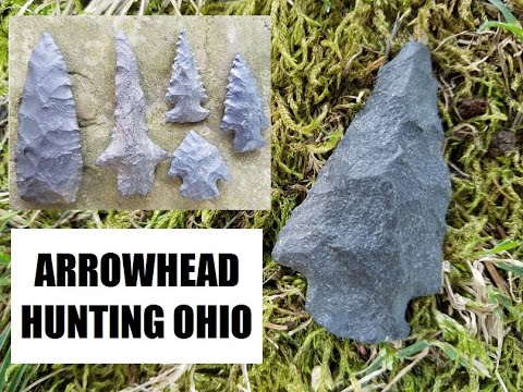 Arrowhead Hunting - Ohio River - Black Kanawha Chert - Archaeology ...