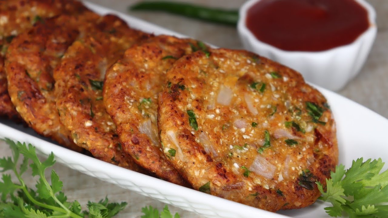 Crispy & Less Oil Tikki | Simple Evening Snack | It's very tasty that ...