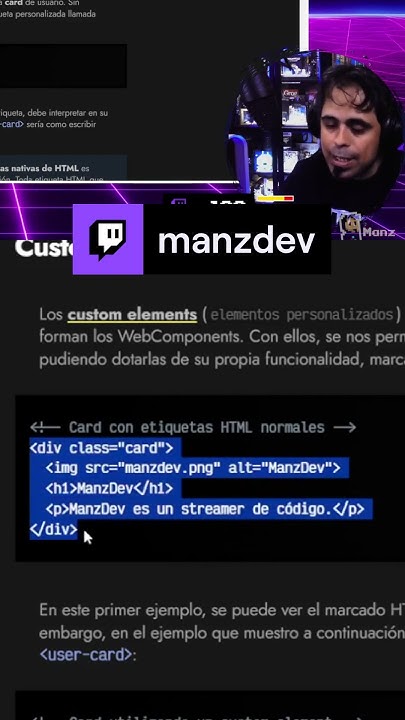 La Idea De Los Webcomponents Youtube