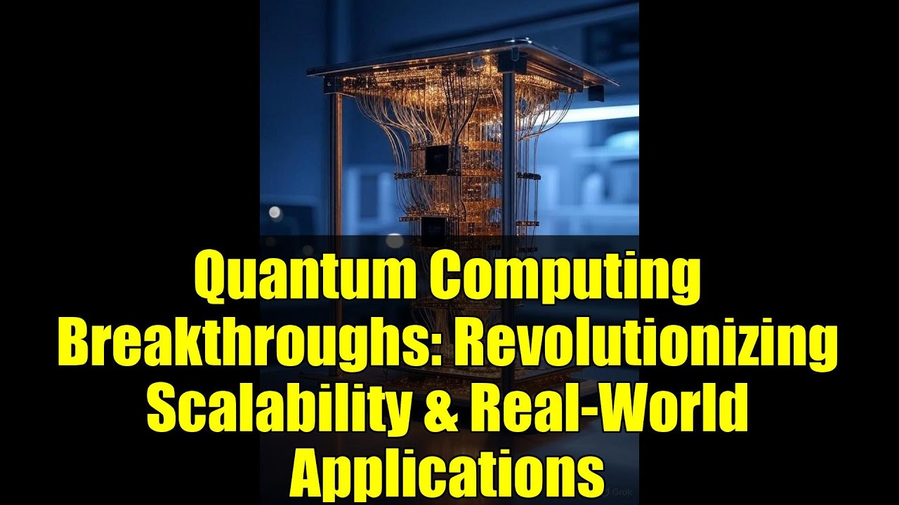 Quantum Computing Breakthroughs: Revolutionizing Scalability & Real ...
