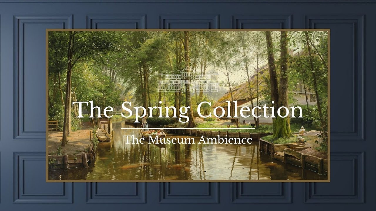 Cottagecore Ambience • Vintage Art for TV • 2 hours of steady painting ...