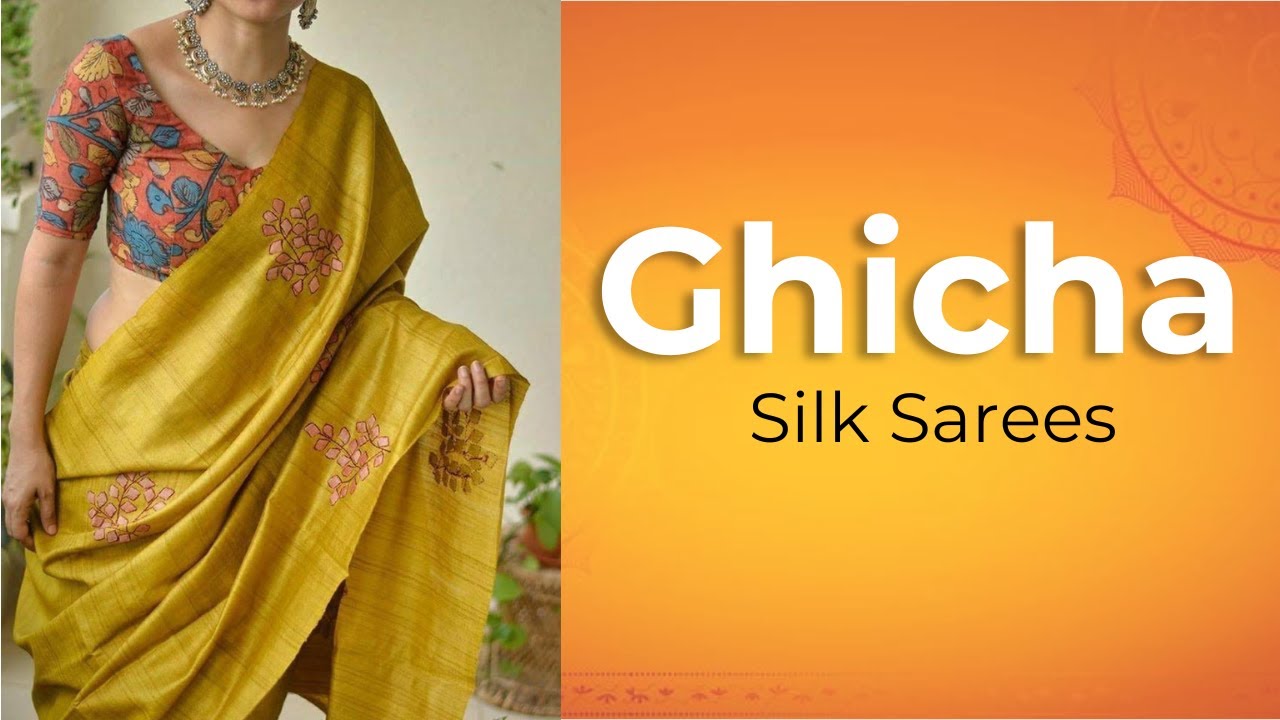 Styling Ghicha Silk Sarees: Modern & Traditional Looks - YouTube