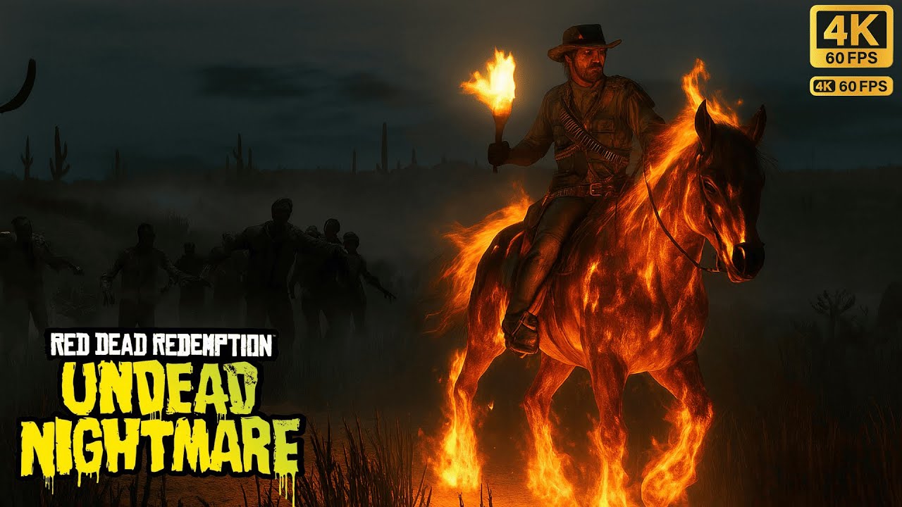 Undead Nightmare Remastered? 🤯 RDR PC 4K 60FPS - No Commentary - YouTube
