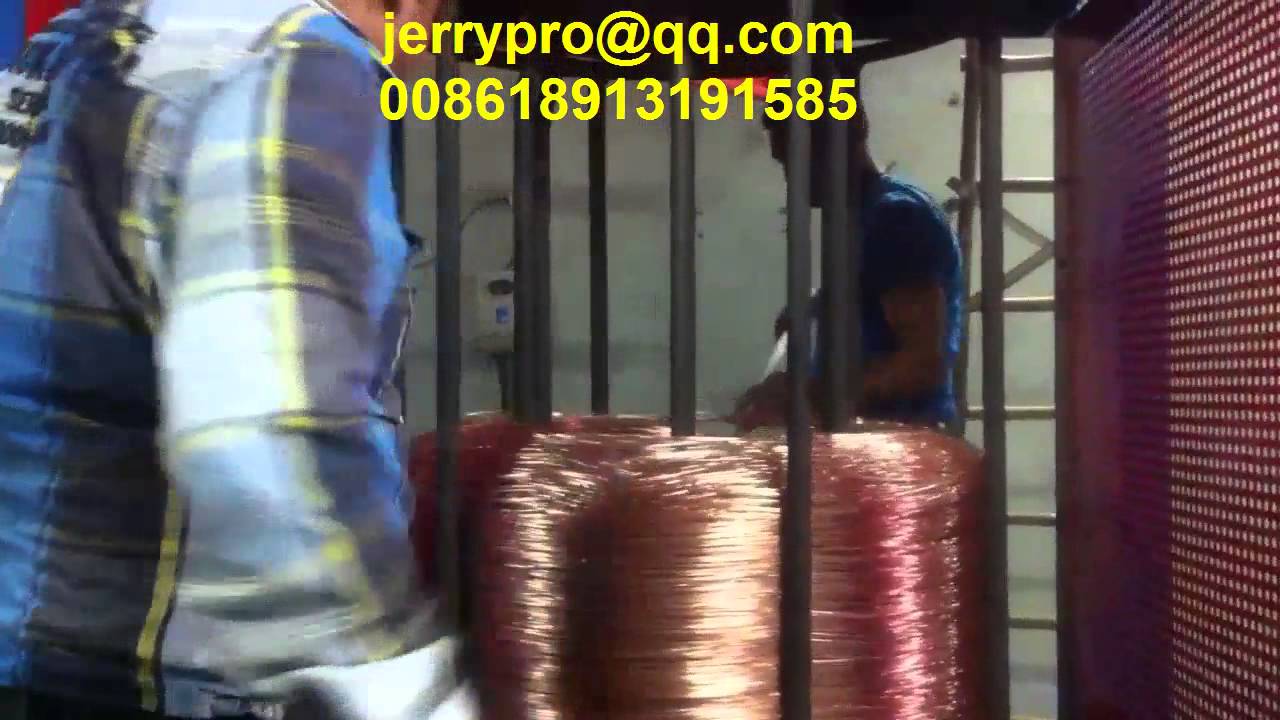 17DST INTERMEDIATE WIRE DRAWING MACHINE WITH ANNEALING AND DOWN COILER - YouTube