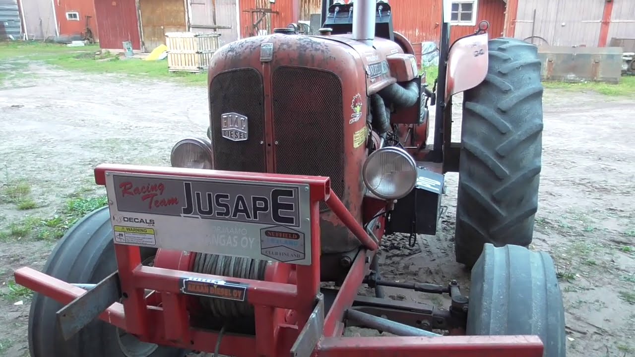 Nuffield 460 Turbo EVO IV rengashommia 4 - YouTube