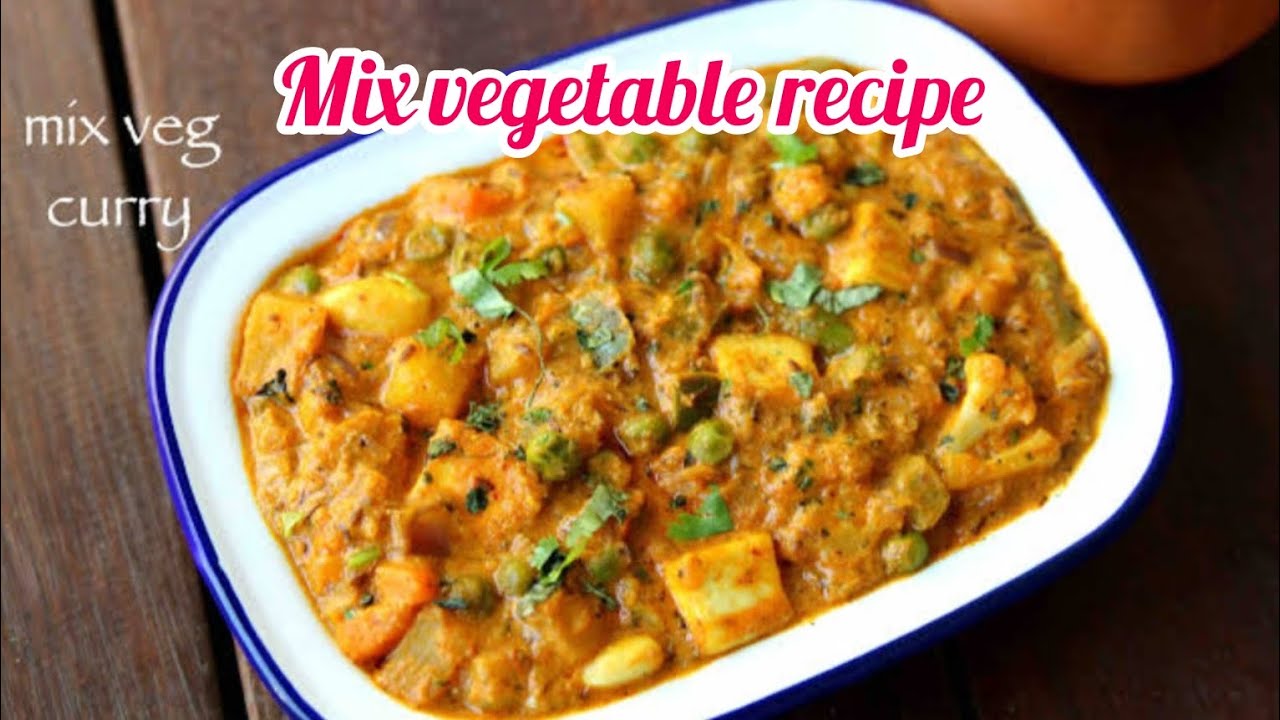Easiest way of making Mix veg 🤤// How to make mix vegetable # ...