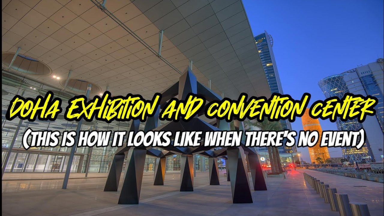 Doha Exhibition and Convention Center (DECC) This is how it looks like ...