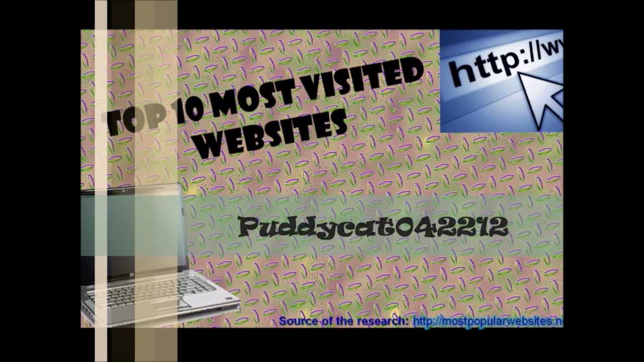 Top 10 most visited websites 2012 *LATEST VERSION* - YouTube