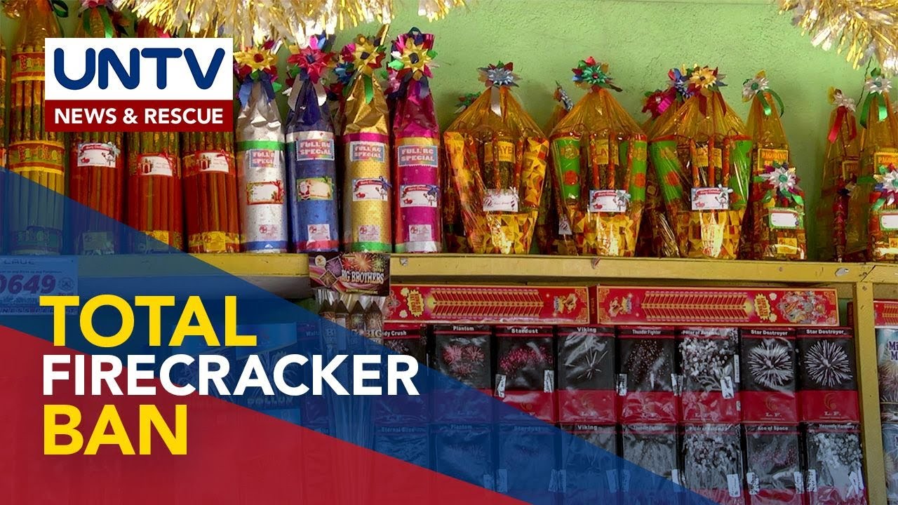 President Duterte mulls total firecracker ban in 2021 - YouTube