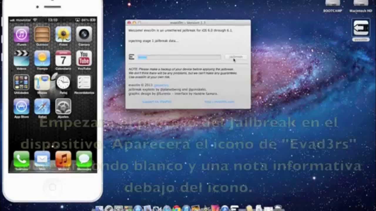 [GUIDE][TUTORIAL] iOS6 - 6.1.2 Untethered Jailbreak - Evasi0n (English | Español) - YouTube