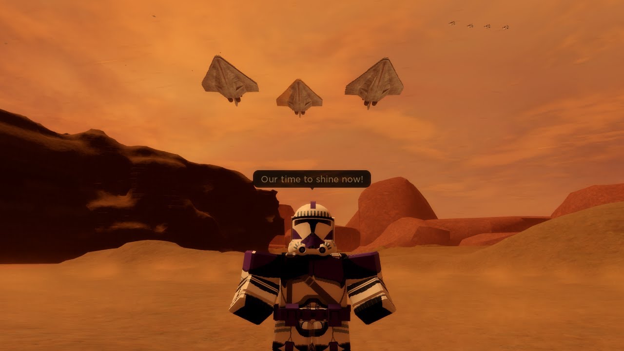 Geonosis Breakthrough Round 2 | Clone Wars Enrage Roblox - YouTube