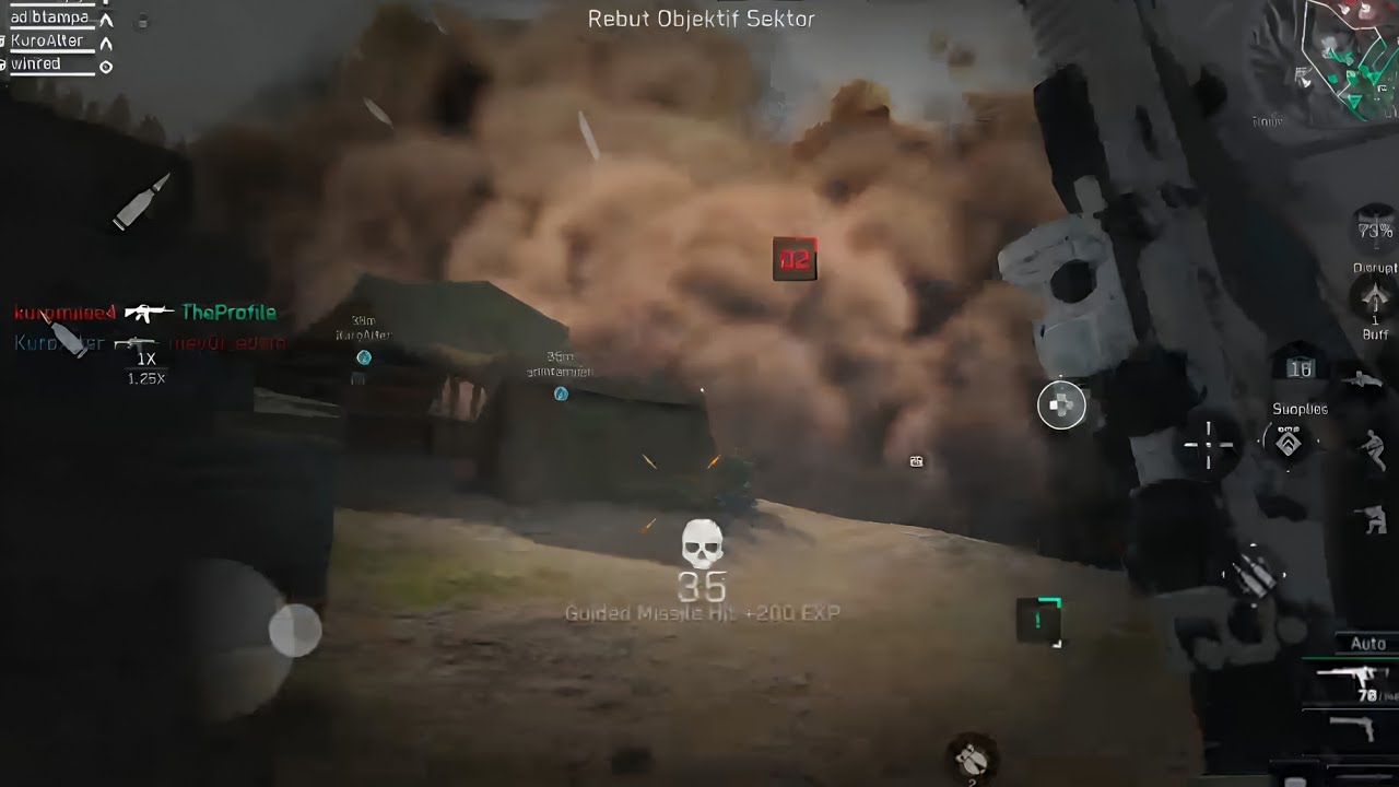 Vector 111 kills di Trench Lines Garena Delta Force - YouTube