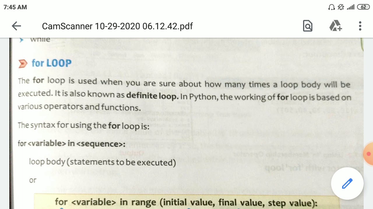 8th Comp Ch 7 Iterative Statements In Python Video 2 Youtube 0909