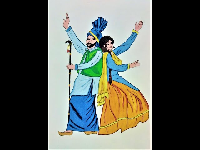 Punjabi Bhangra Paintings