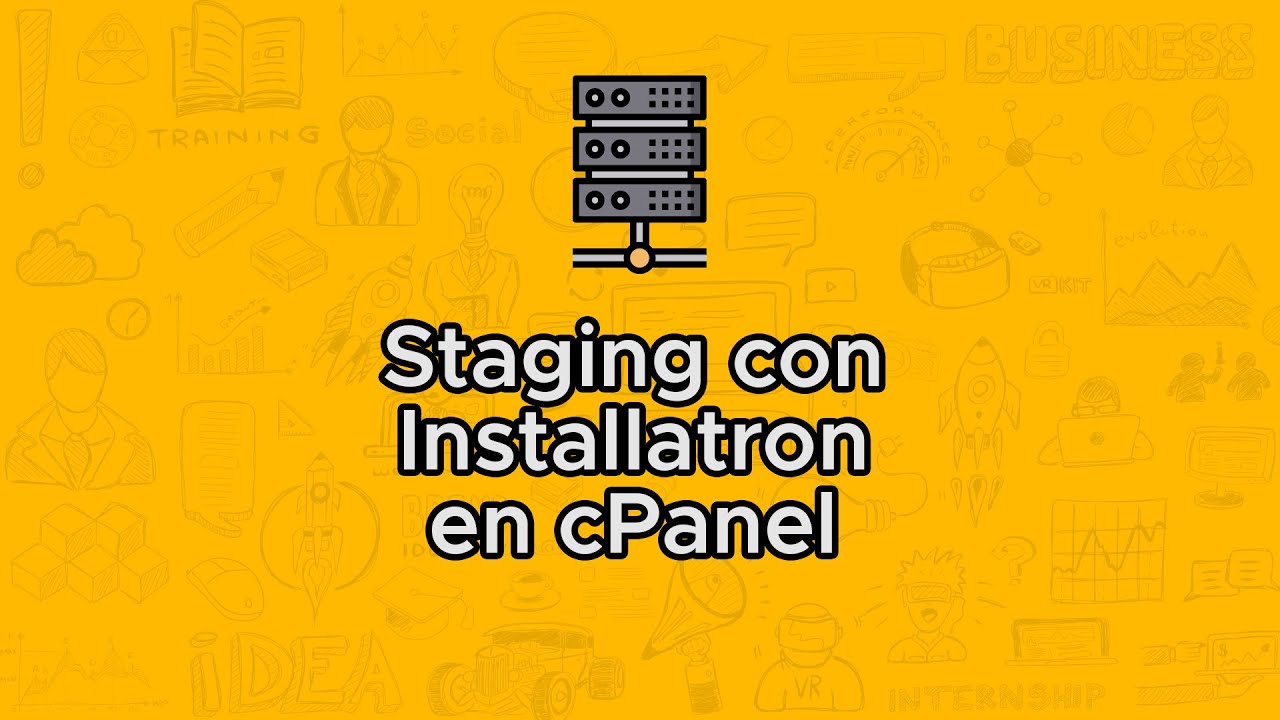 Staging de WordPress con Installatron en cPanel - YouTube