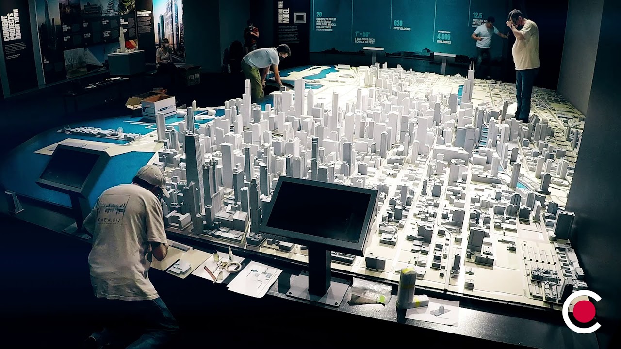 The Chicago Architecture Center’s Chicago City Model Experience - YouTube