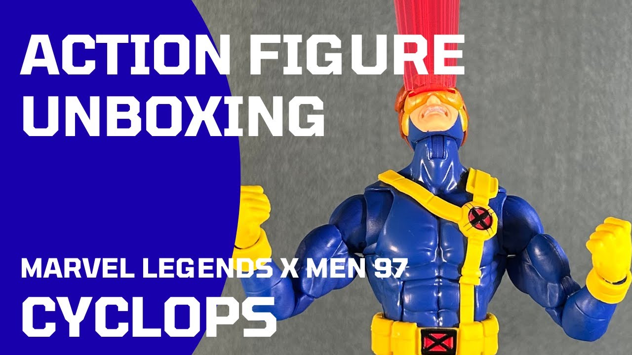 Marvel Legends X Men 97 Cyclops Action Figure Unboxing - YouTube