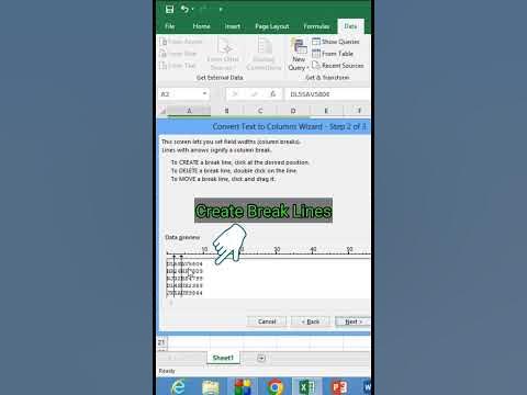Text to Columns in Excel - Tips & Tricks from @todfodeducation - YouTube