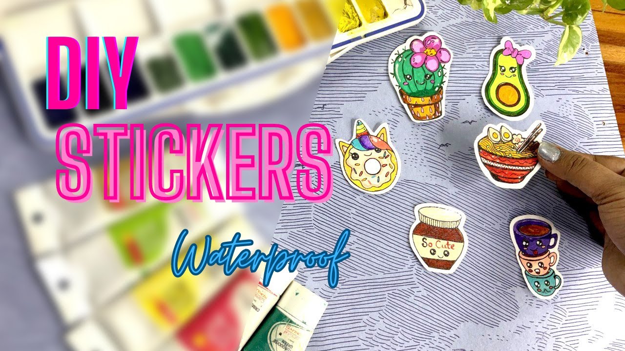 Easy Ways How To Make Stickers DIY Stickers Handmade Stickers easy-ways-how-to-make-stickers-diy-stickers-handmade-stickers