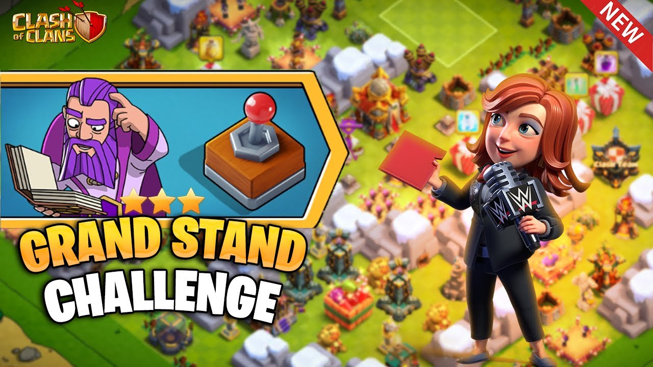 Easy WAY to 3 Star GRAND STAND CHALLENGE in Clash of Clans. # ...