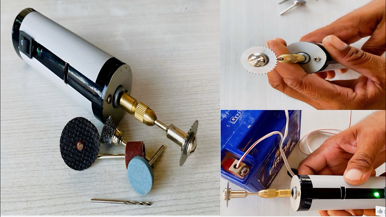 How To Make Powerful Drill Machine FromPVC Pipe At Home - YouTube