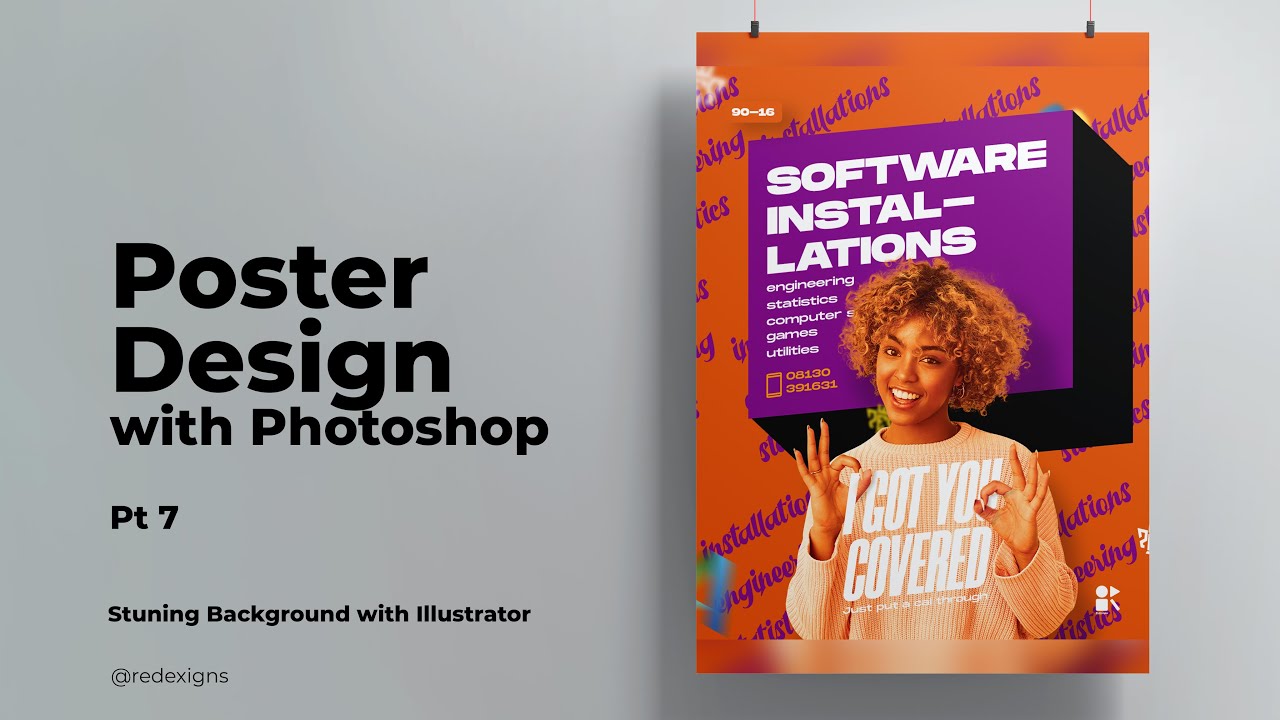 This Design will Change Your Perspective About Poster Design in Adobe ...