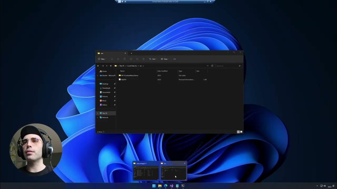 How to extend the Windows 11 File Explorer context menu - YouTube