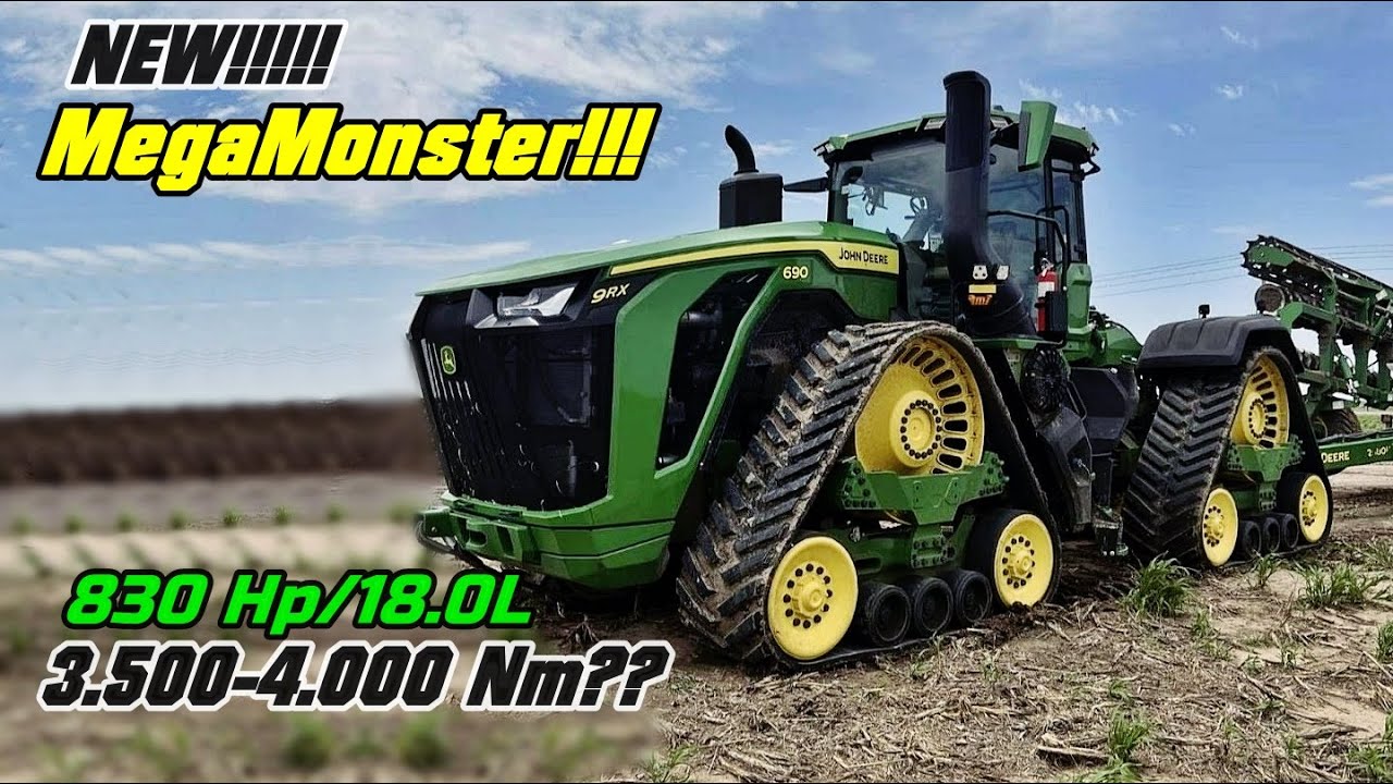 830 Hp John Deere 9RX 830 Coming Among The Deere 9RX 690 iT WILL BE