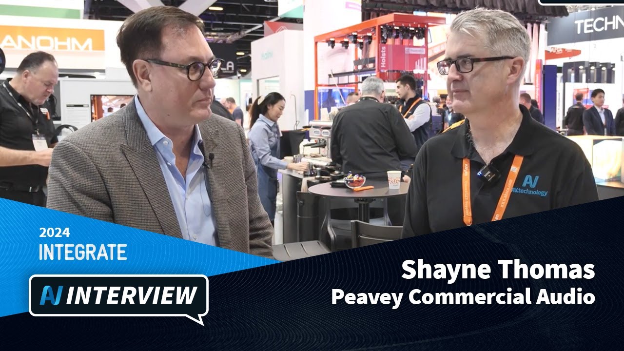 Integrate 2024 :: An Interview with Shayne Thomas, Peavey Commercial ...