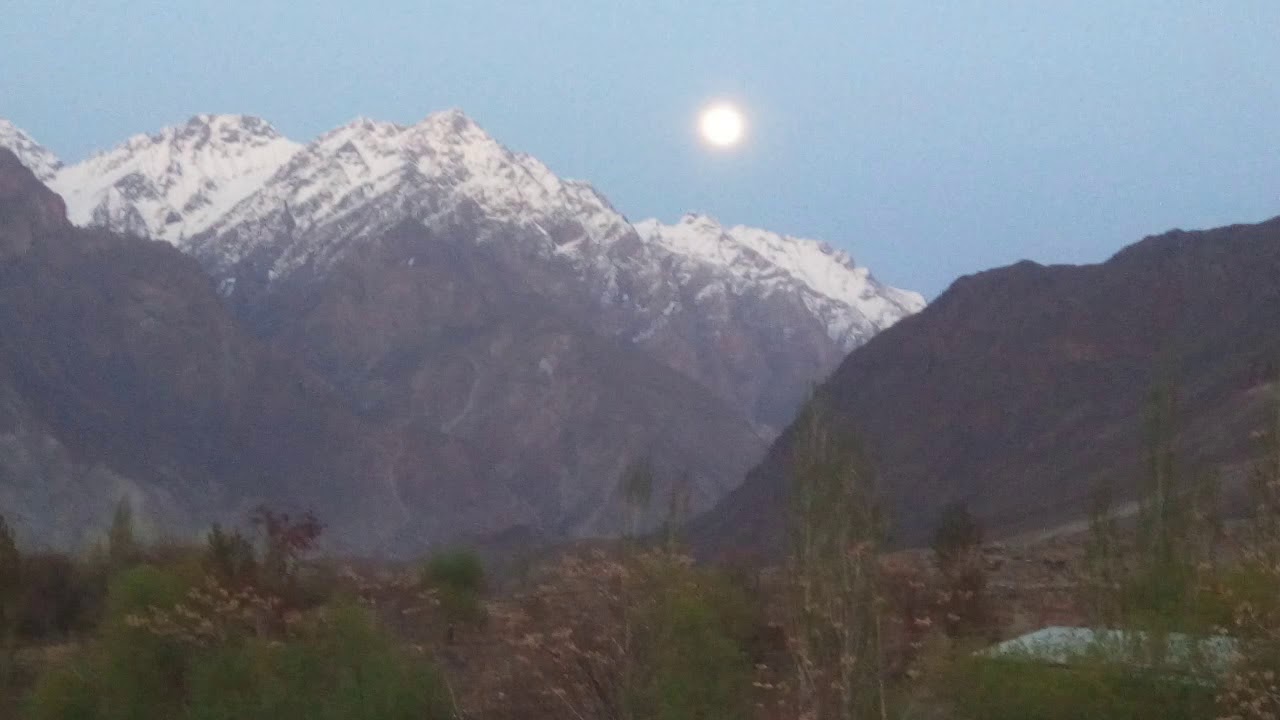 A Pleasant Weather in Gilgit City || Scenic view surroundings of Gilgit ...