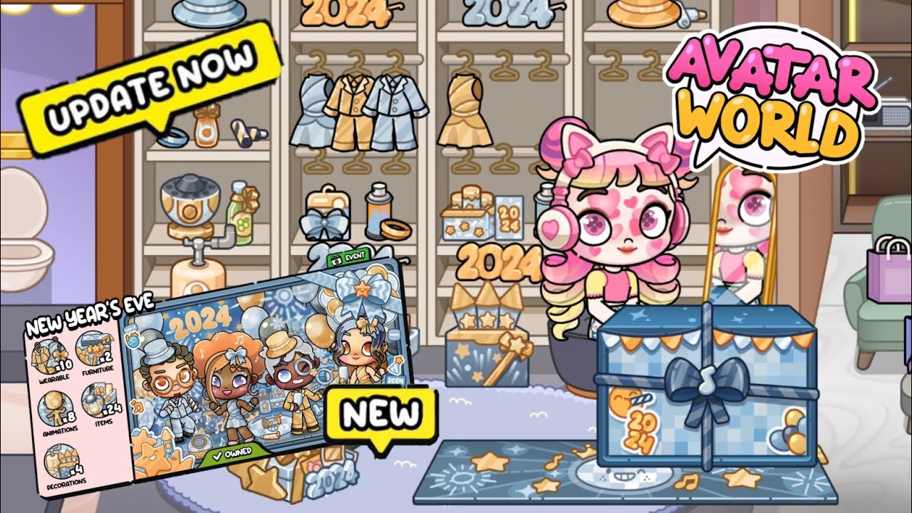 UNBOX FREE GIFT 2024 IN MY WARDROBE AVATAR WORLD 🌎🎁 | PASU ...