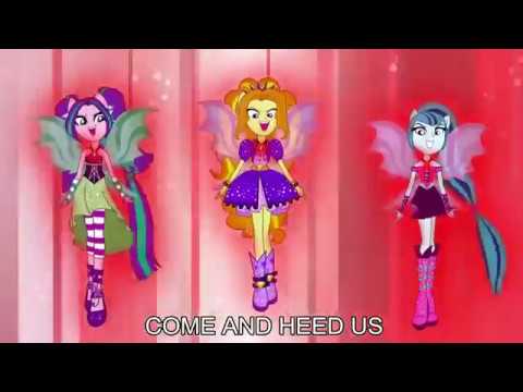 Defeated Dazzlings!My Little Pony:Equestria Girls Rainbow Rocks[HD]