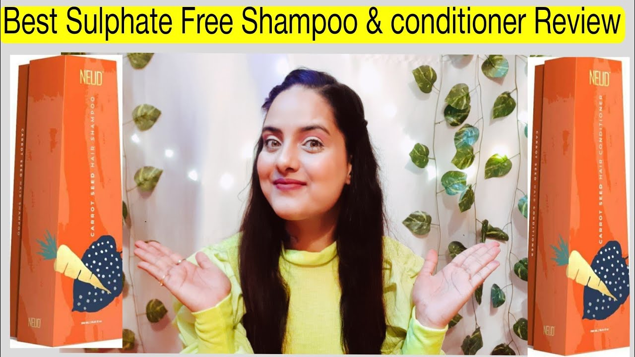 Neud carrot seed hair shampoo and conditioner Review! - YouTube