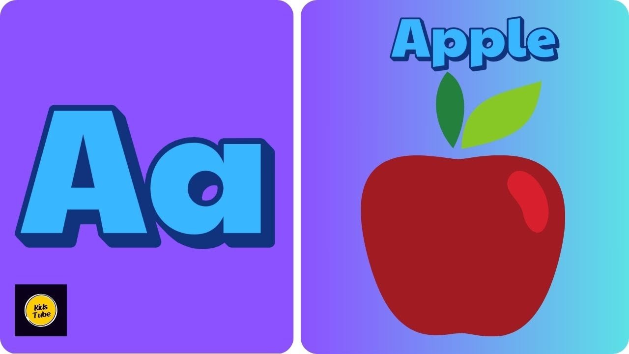 Phonics Song withONE&TWO Words-AFor Apple-ABC Alphabet Songs for ...