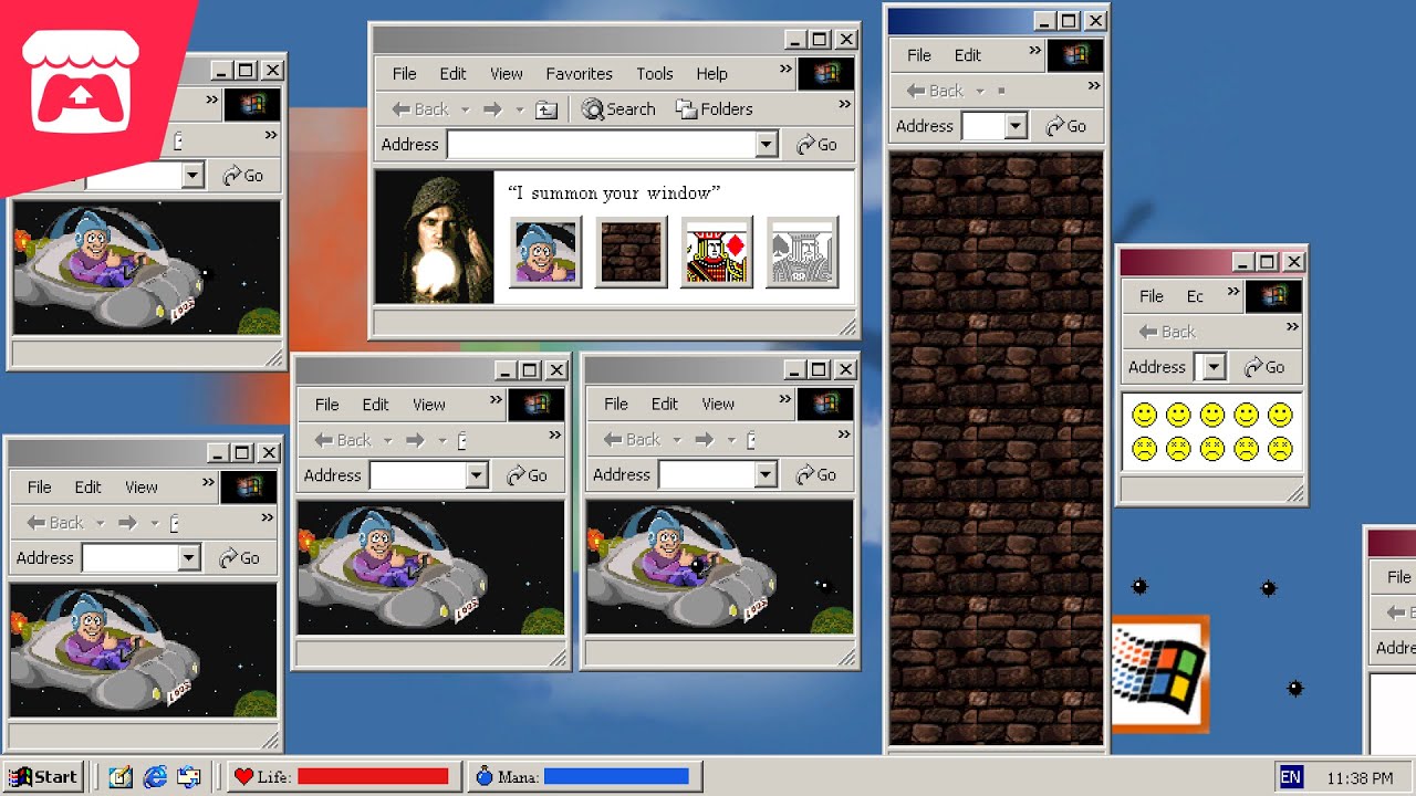 Battle of Windows - Your Windows 2000 has been infected by a computer ...