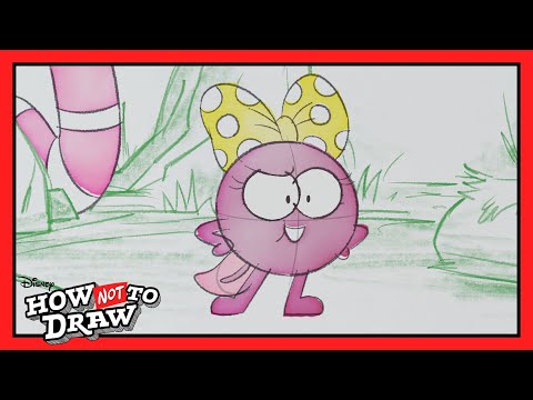 Polly Comes to Life  🖌 | Amphibia | How NOT to Draw | @disneychannelanimation