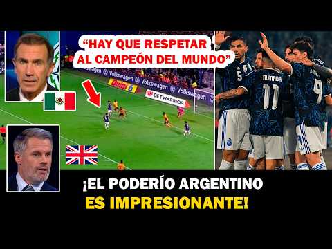 ¡PRENSA INTERNACIONAL IMPRESIONADA CON EL PODERÍO ARGENTINO PREVIO AL MUNDIAL!!