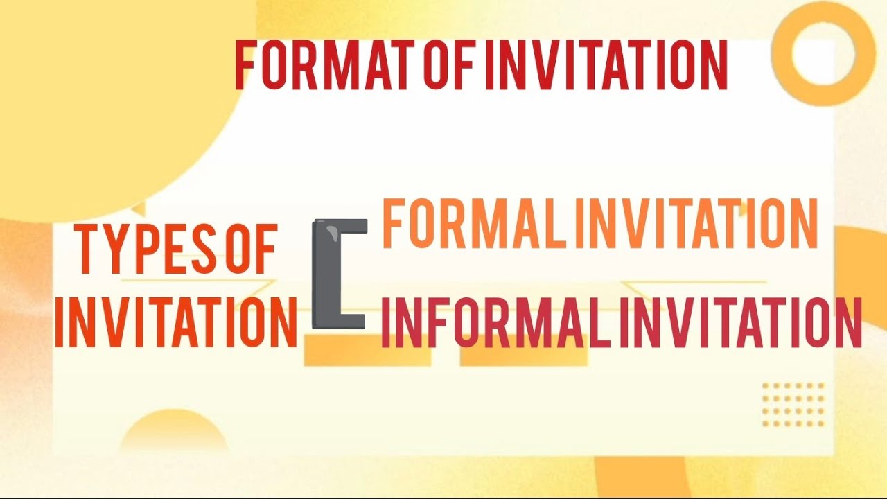 Invitation and reply writing format/how to write invitation and reply ...