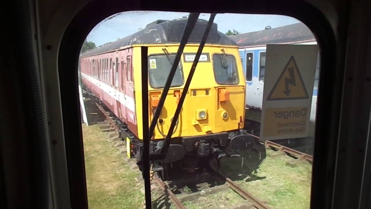 INSIDE CLASS 309 UNIT, RAILWAY MUSIUM. - YouTube